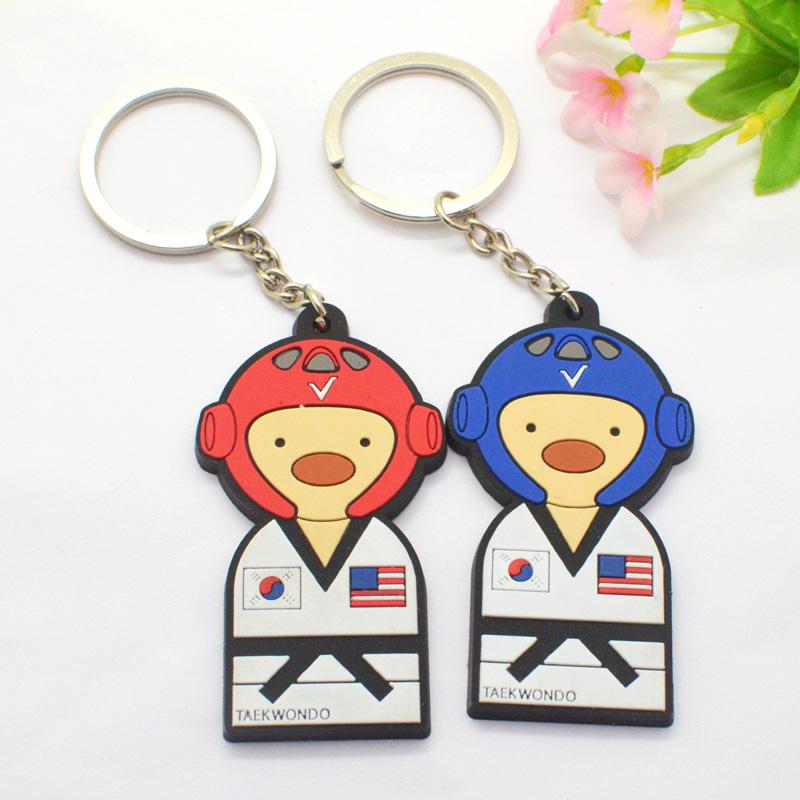 Wholesale cheap custom pvc rubber keychain - PVC keychain
