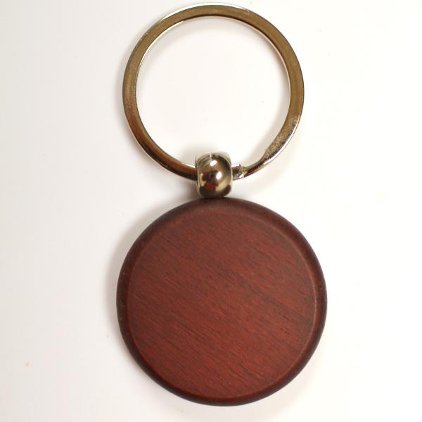 Wholesale custom wood keyring - Wood keychain