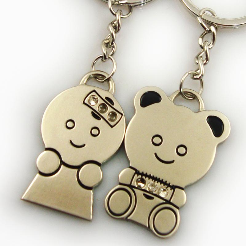 Custom Logo High Quality Best Friend Friendship Keychains - Couple Keychain