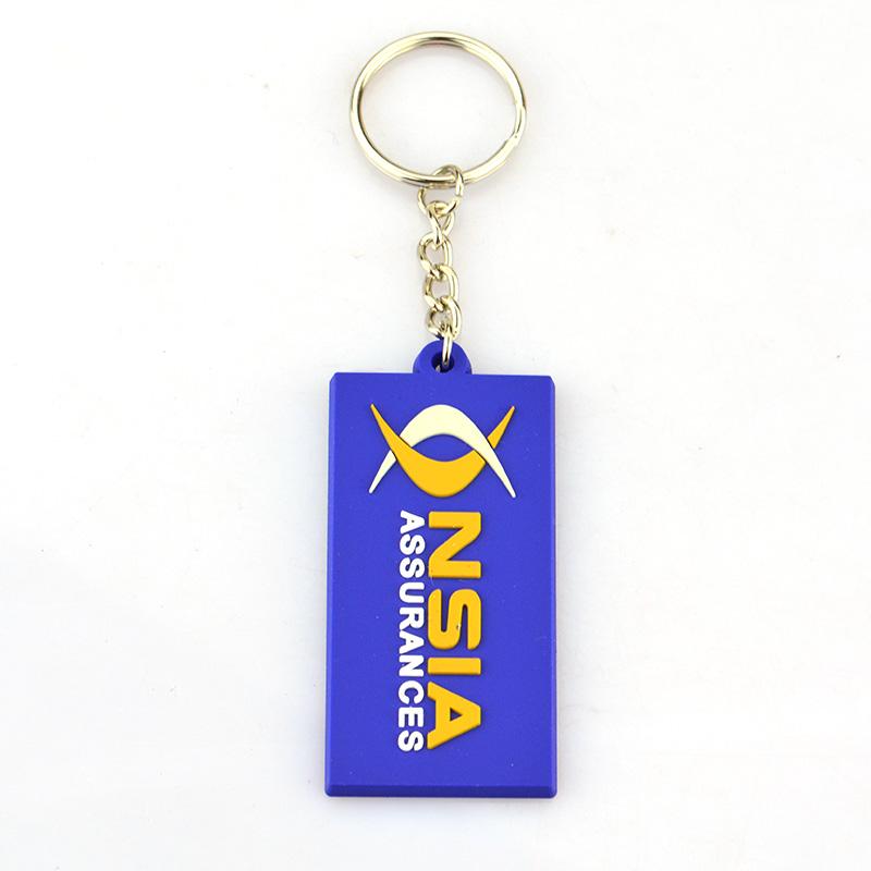 Keychain Factory Rubber Pvc Famous Brand Promo Keychains - PVC keychain