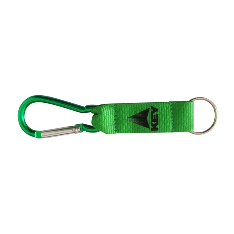 Wholesale Keychains Custom Logo Short Lanyard Carabiner Keyrings ...