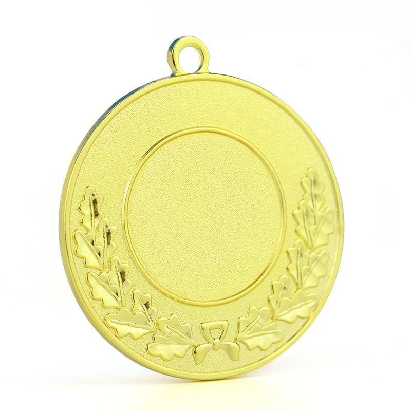Custom Design Your Own Metal Gold Plated Sports Blank Medal - Medals