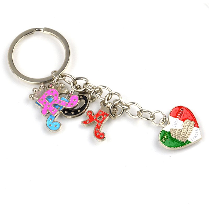 Factory Custom Souvenir Key Holder New Zealand Metal Keychain - Metal ...