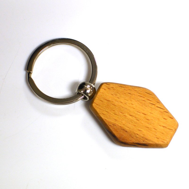 Custom Laser Wood Key Chain Blank Keychains For Engraving - Wood keychain