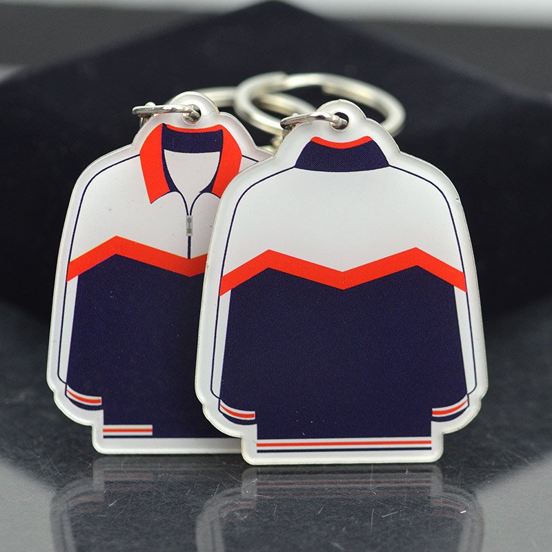 Eco-Friendly Acrylic Key Holder Printed Custom Logo Keychains - Acrylic ...