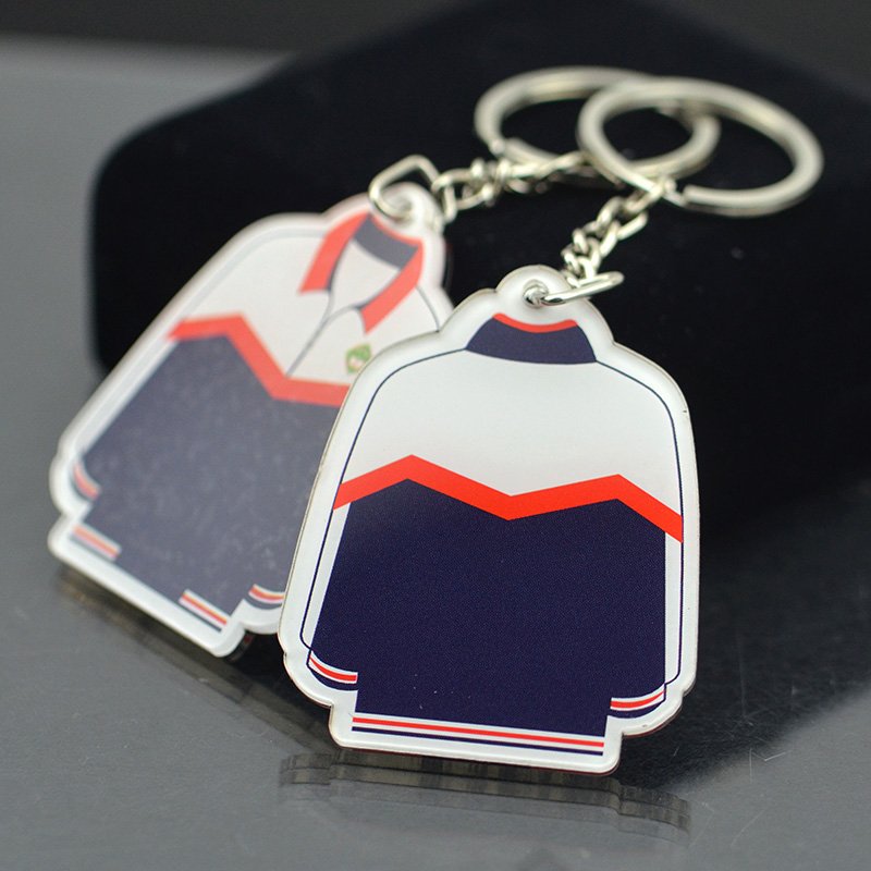 Eco-Friendly Acrylic Key Holder Printed Custom Logo Keychains - Acrylic ...