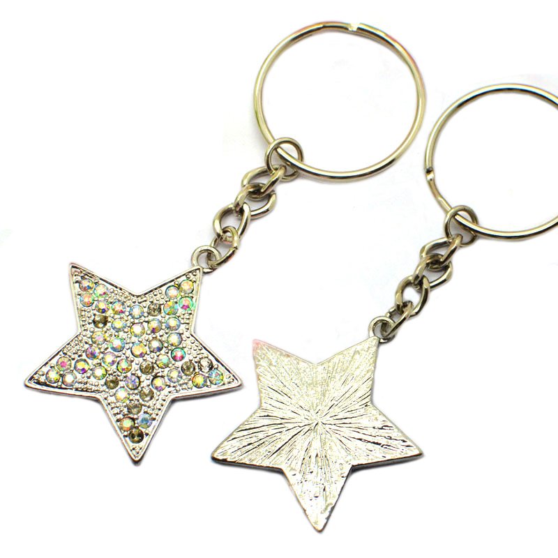 Keychain Factory Custom Cheap Enamel Metal Keychain Keyring-Artigifts