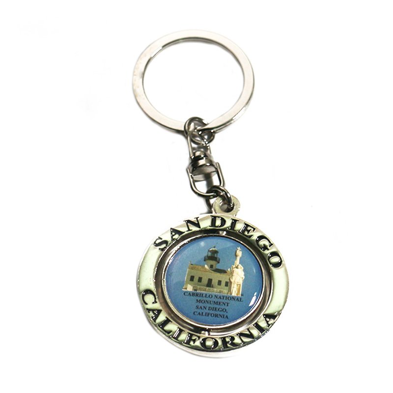 Keychain Factory Custom Cheap Enamel Metal Keychain Keyring-Artigifts