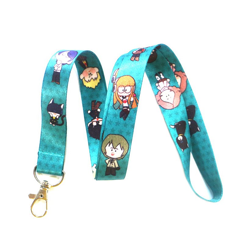 Custom Made Keychain Printed Tubular Lanyard With Key Holder - Other ...